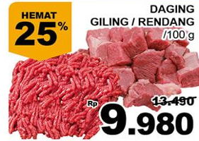 Promo Harga Daging Sapi Terbaru Minggu Ini - Katalog Giant | Hemat.id