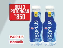 Promo Harga Isoplus Minuman Isotonik Terbaru Minggu Ini | Hemat.id