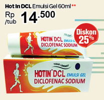 Promo Harga Hotin Dcl Krim Balsem Terbaru Minggu Ini | Hemat.id