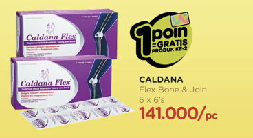 Promo Harga Caldana Flex Vitamin Suplemen Terbaru Minggu Ini | Hemat.id