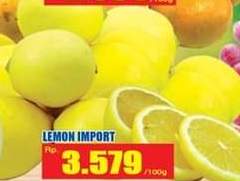 Promo Harga Buah Lemon Terbaru Minggu Ini | Hemat.id