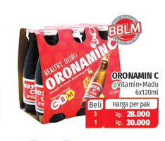 Promo Harga Oronamin C Minuman Energi Terbaru Minggu Ini | Hemat.id
