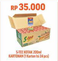 Promo Harga S Tee Teh Terbaru Minggu Ini | Hemat.id